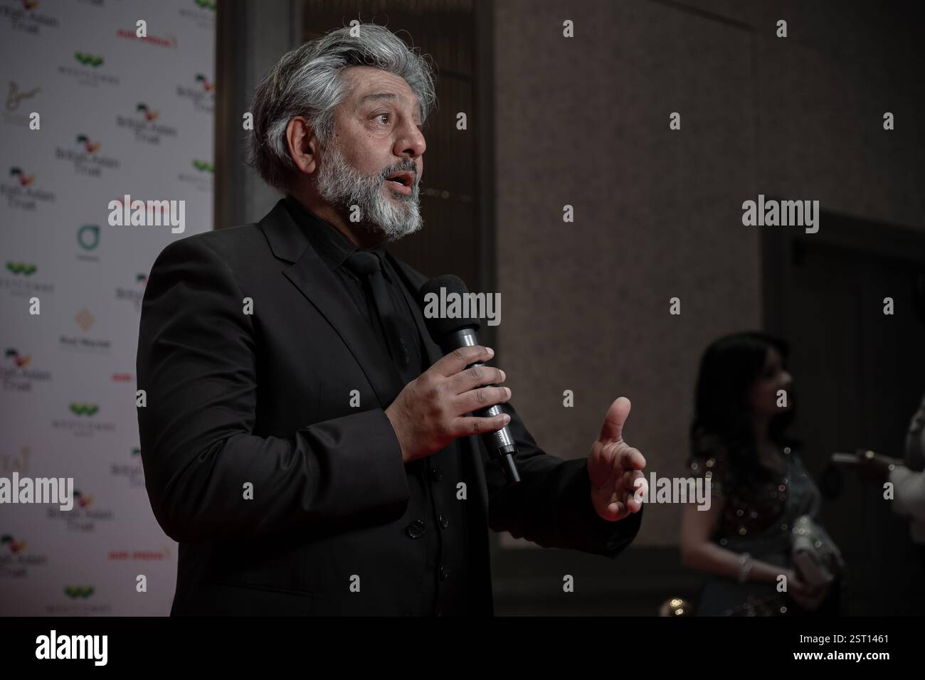 Nitin Ganatra arrives for the British Asian Trust Annual Gala Dinner ...