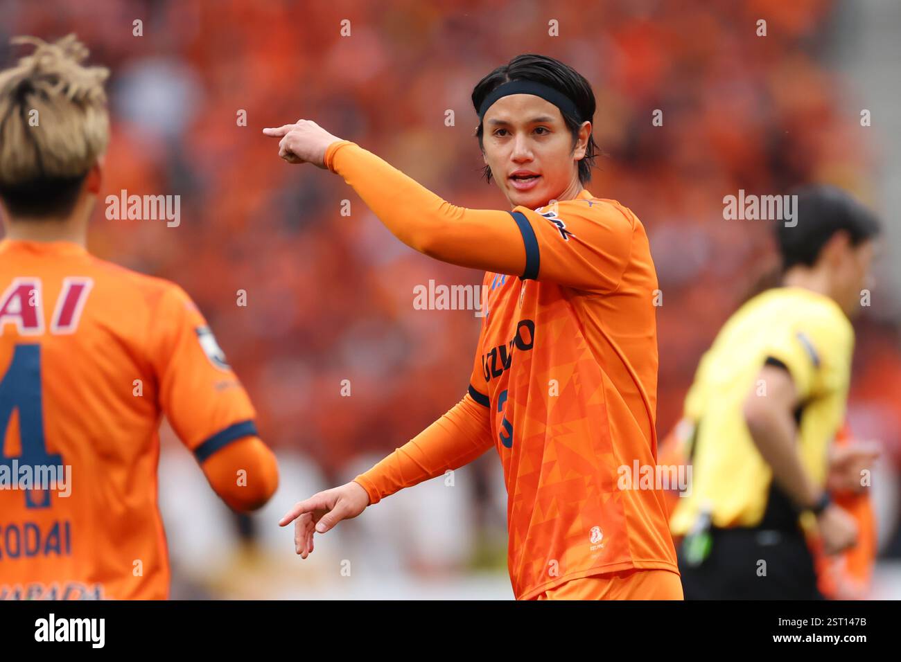 Tokyo, Japan. 16th Feb, 2025. Yuji Takahashi (S-Pulse) Football/Soccer ...