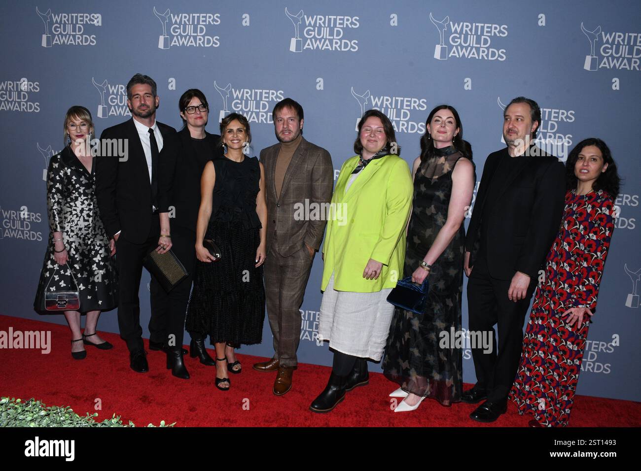 Beverly Hills, California, USA 15th February 2025 (L-R) Writers Kira ...