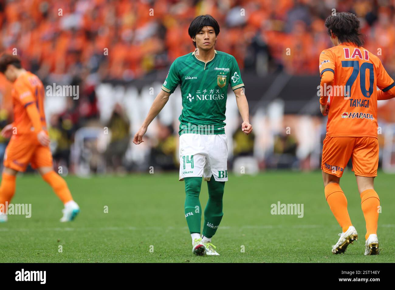 Tokyo, Japan. 16th Feb, 2025. Yuya Fukuda (Verdy) Football/Soccer ...