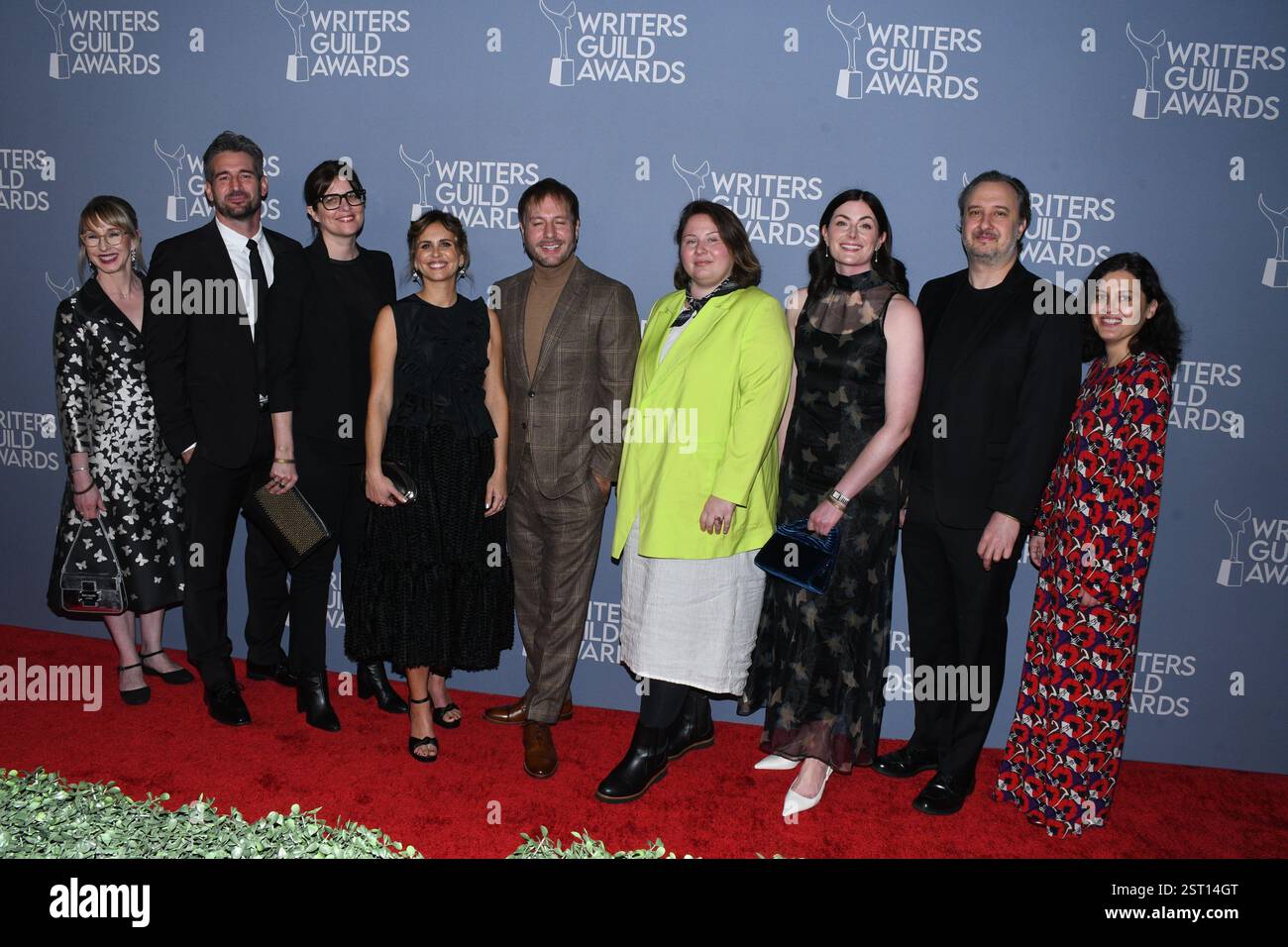 Beverly Hills, California, USA 15th February 2025 (L-R) Writers Kira ...