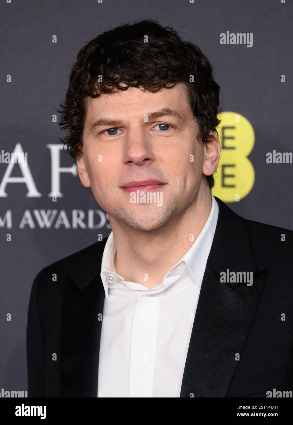 London, UK. February 16th, 2025. Jesse Eisenberg arriving at the 2025 ...