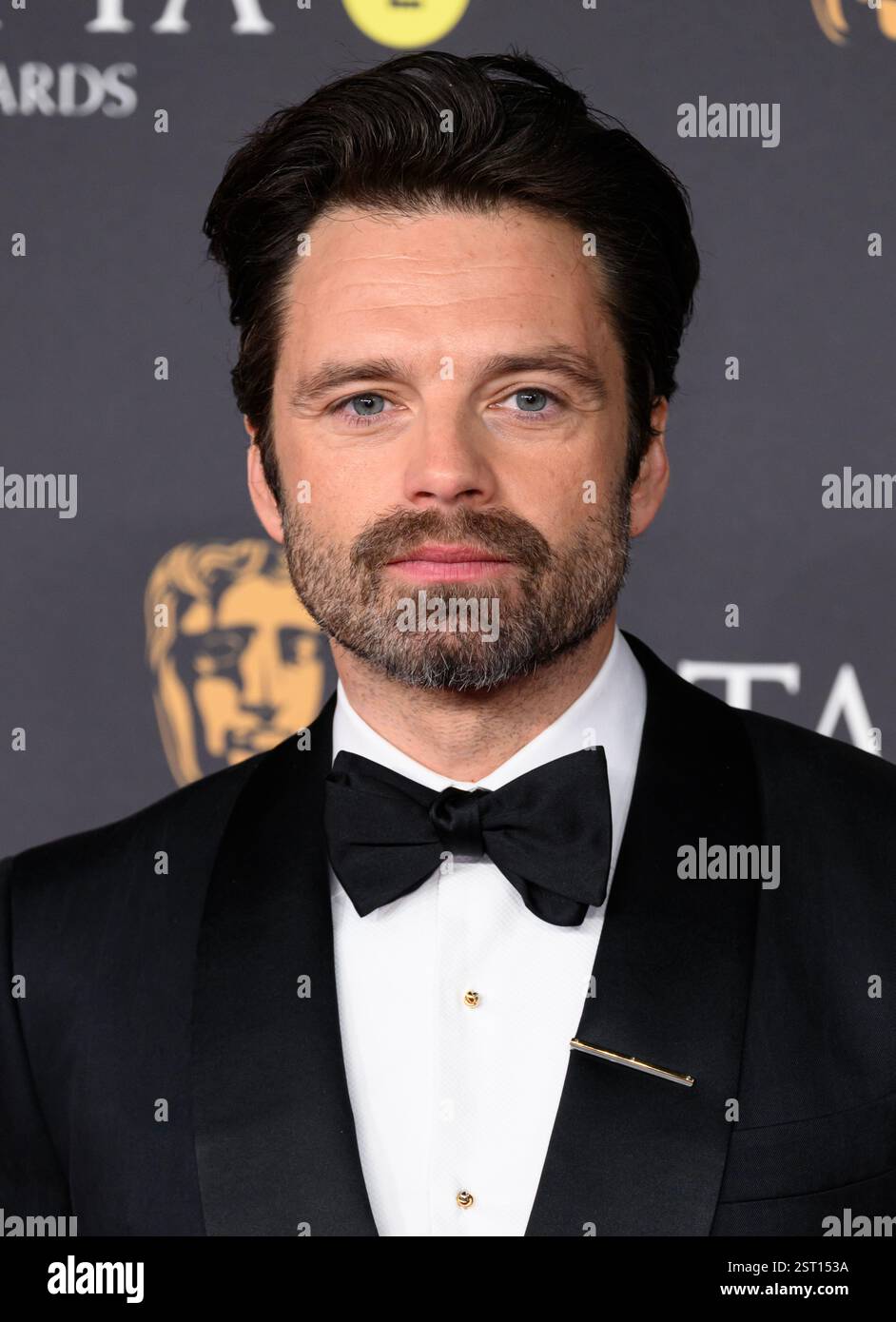 London, UK. February 16th, 2025. Sebastian Bach arriving at the 2025 EE BAFTA Film Awards, The ...
