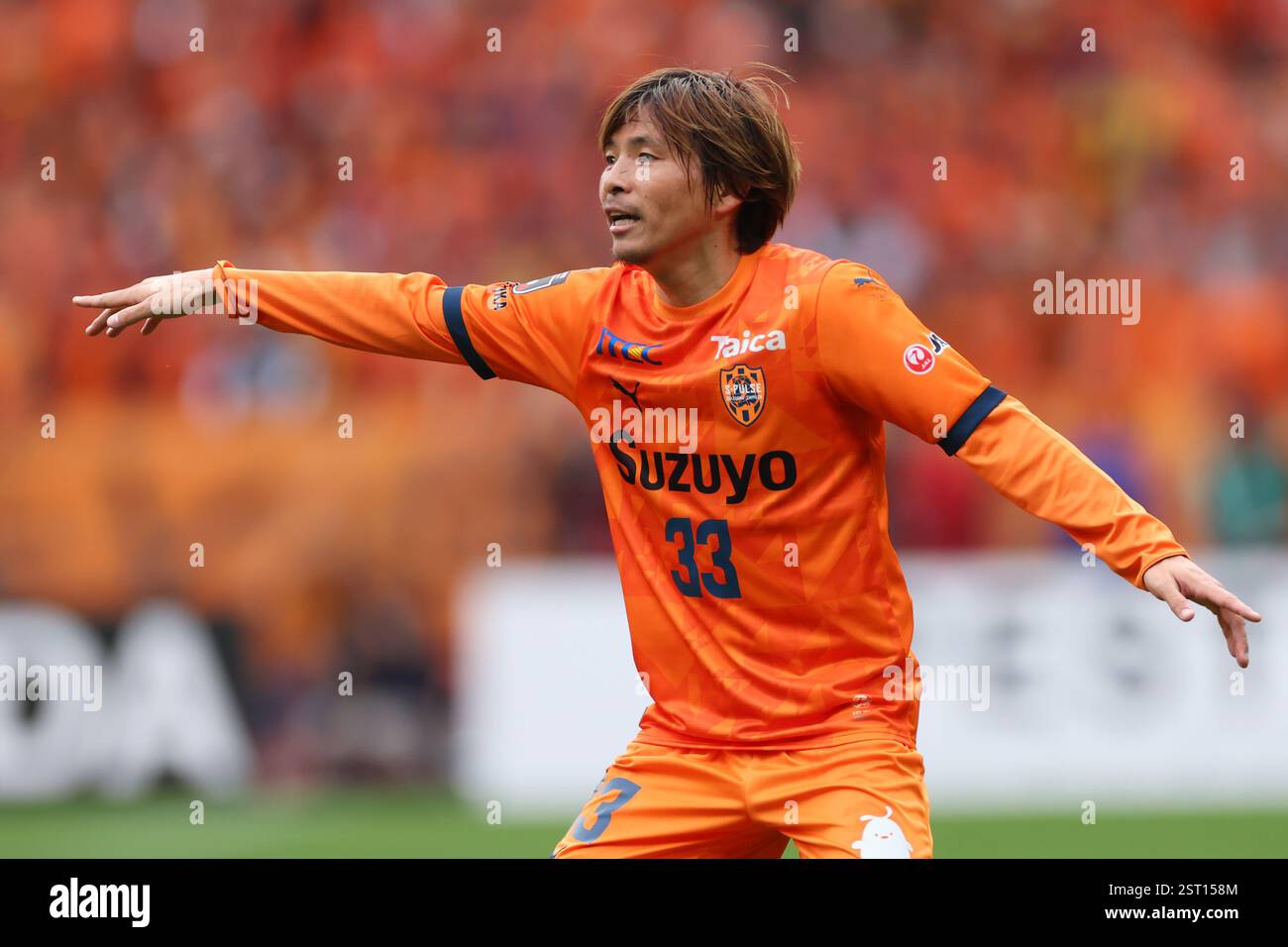 Tokyo, Japan. 16th Feb, 2025. Takashi Inui (S-Pulse) Football/Soccer ...