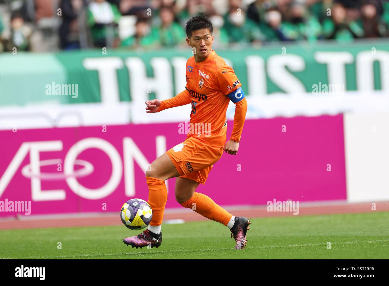 Tokyo, Japan. 16th Feb, 2025. Koya Kitagawa (S-Pulse) Football/Soccer : 2025 J1 League match ...