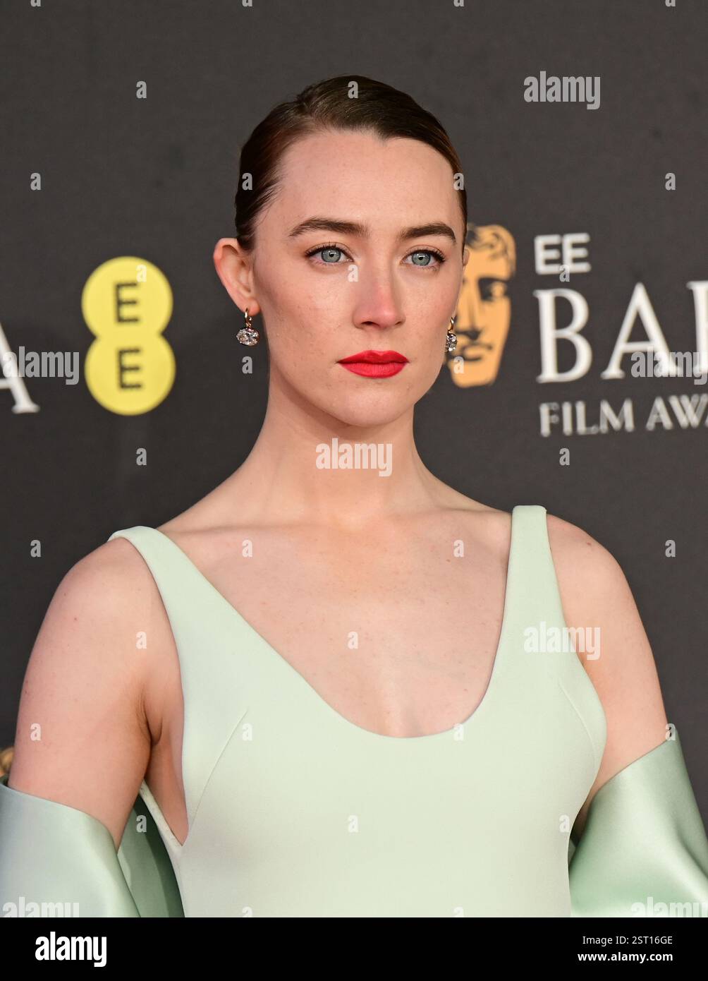 LONDON, ENGLAND: 16th February 2025: Saoirse Ronan at EE BAFTA Film ...
