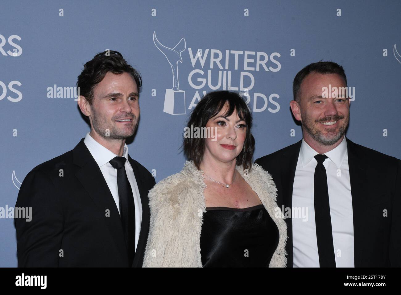 Beverly Hills, California, USA 15th February 2025 (L-R) Writers Jordan ...