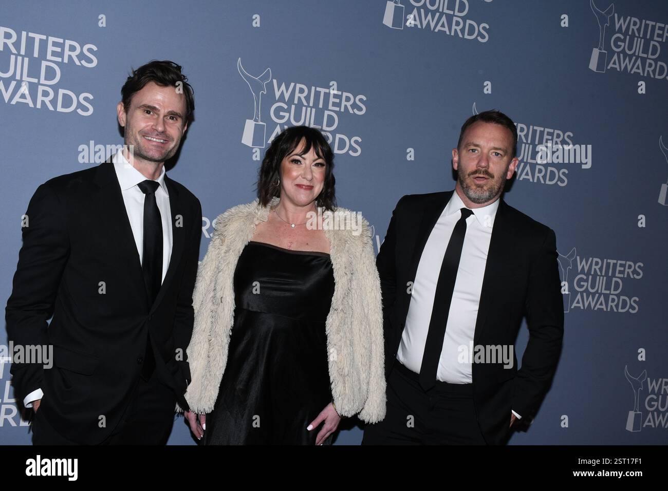 Beverly Hills, California, USA 15th February 2025 (L-R) Writers Jordan ...