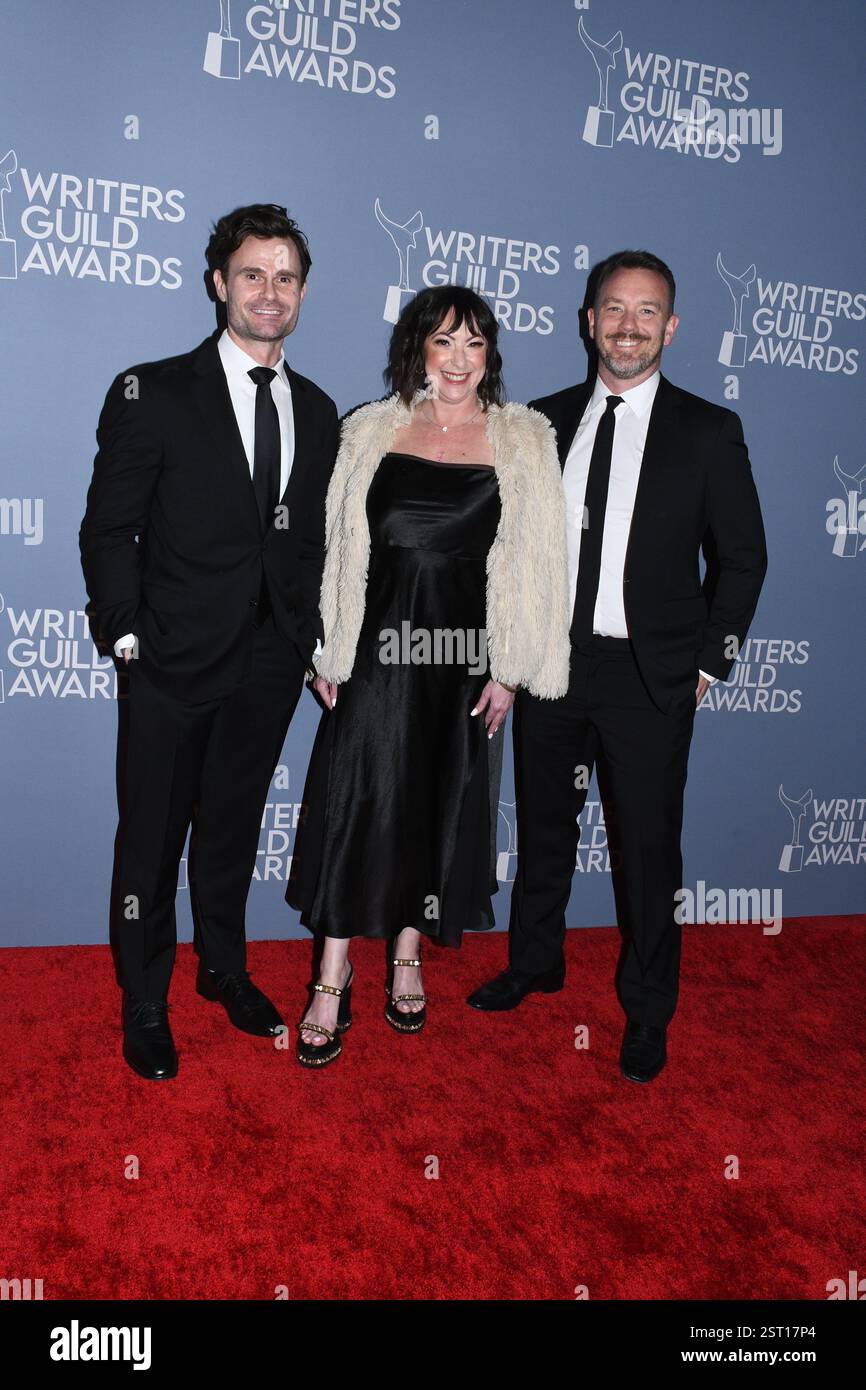 Beverly Hills, California, USA 15th February 2025 (L-R) Writers Jordan ...