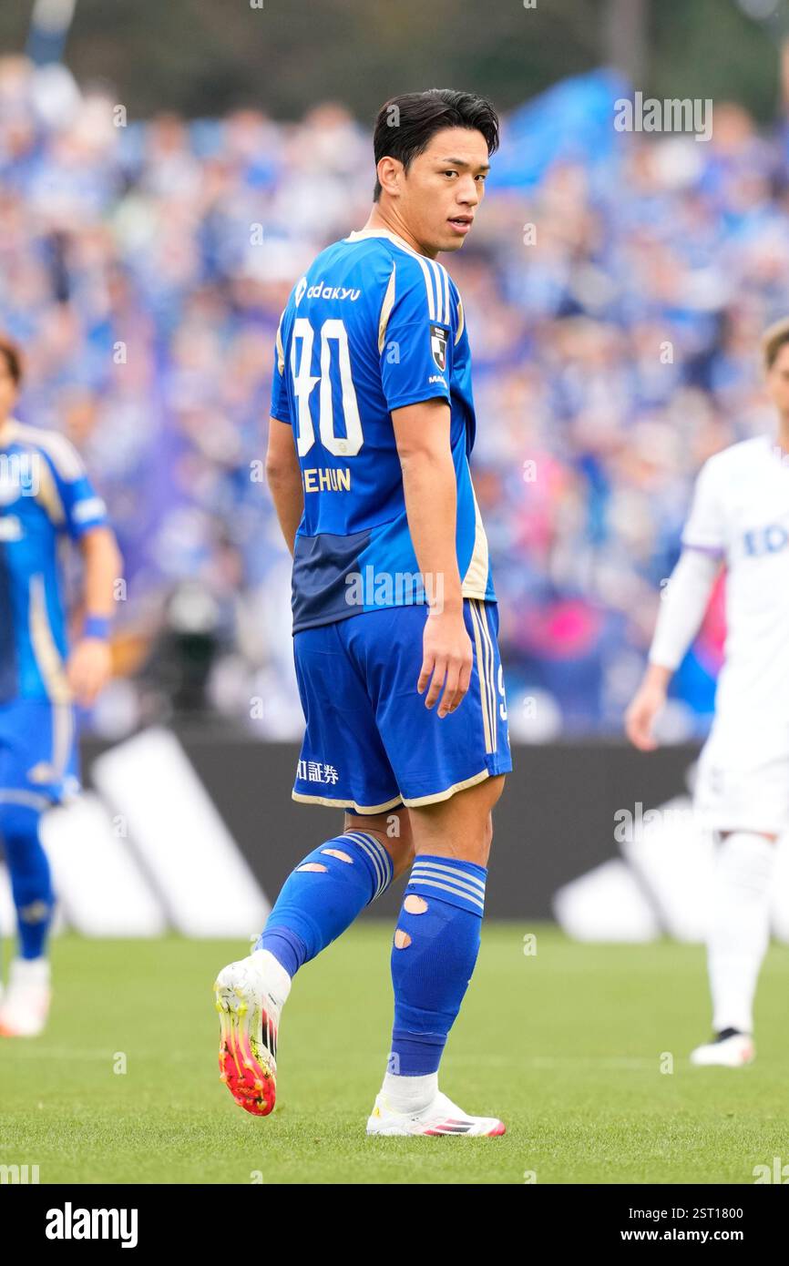 Japan. 16th Feb, 2025. OH Se Hun (Zelvia), FEBRUARY 16, 2025 - Football ...