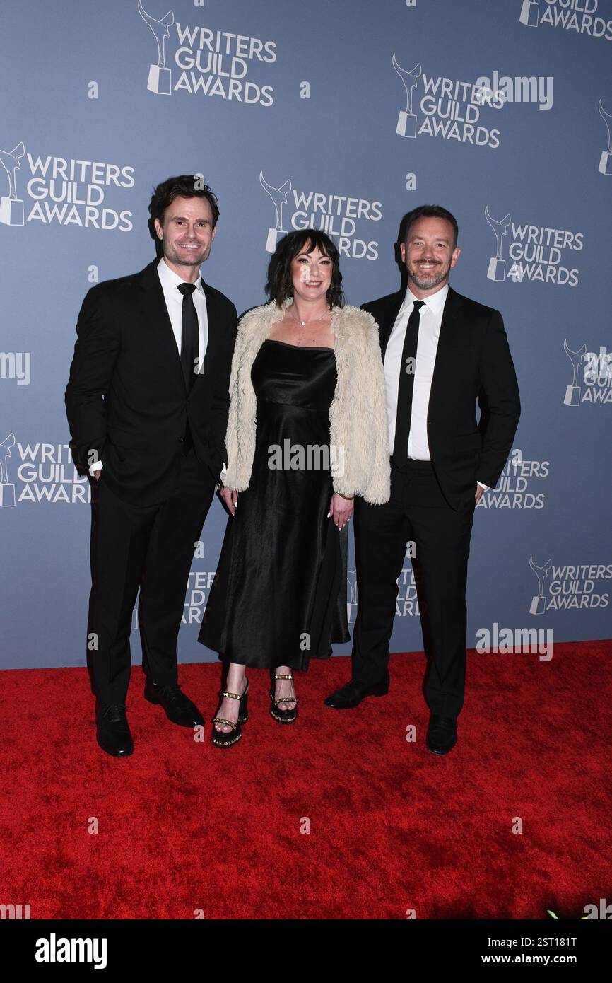 Beverly Hills, California, USA 15th February 2025 (L-R) Writers Jordan ...