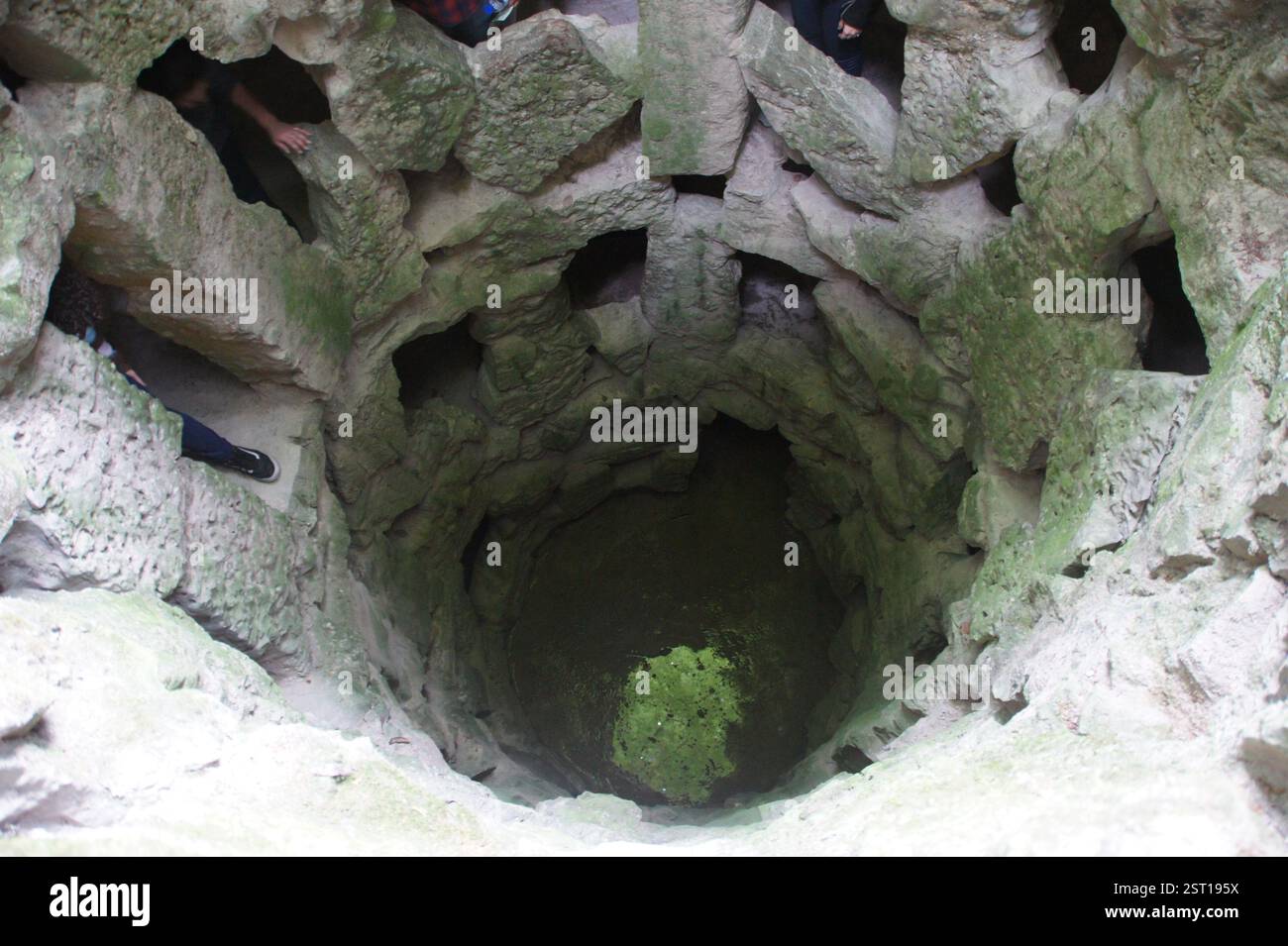 Initiation Well, Sintra, Portugal. A mesmerizing spiral staircase ...