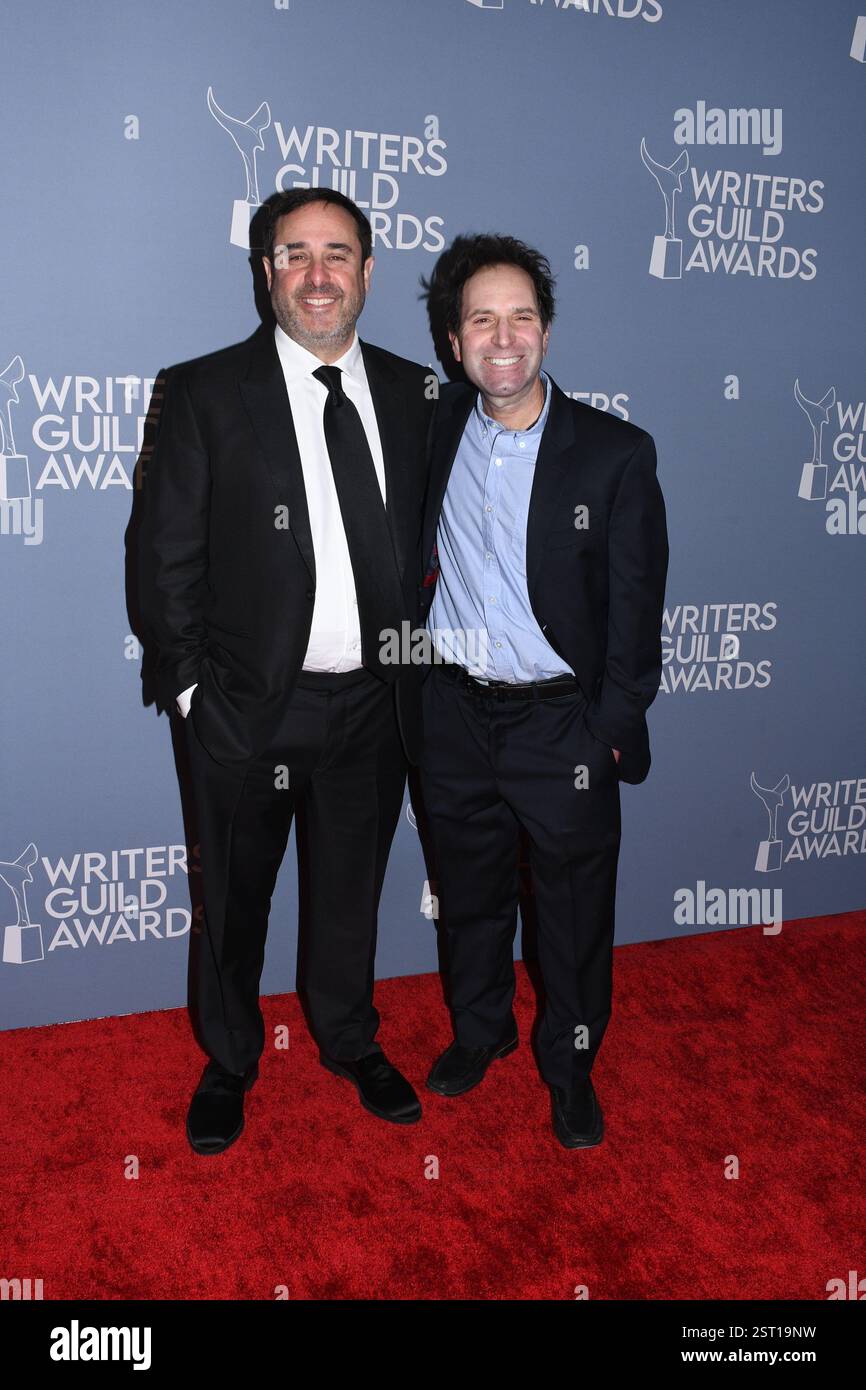 Beverly Hills, California, USA 15th February 2025 Writers Stephen Leff ...