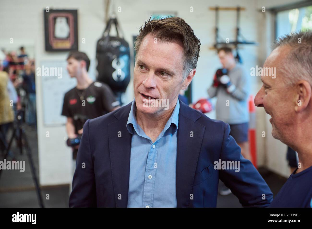 NSW Premier Chris Minns ahead of his HOGS National Tour, in Sydney ...