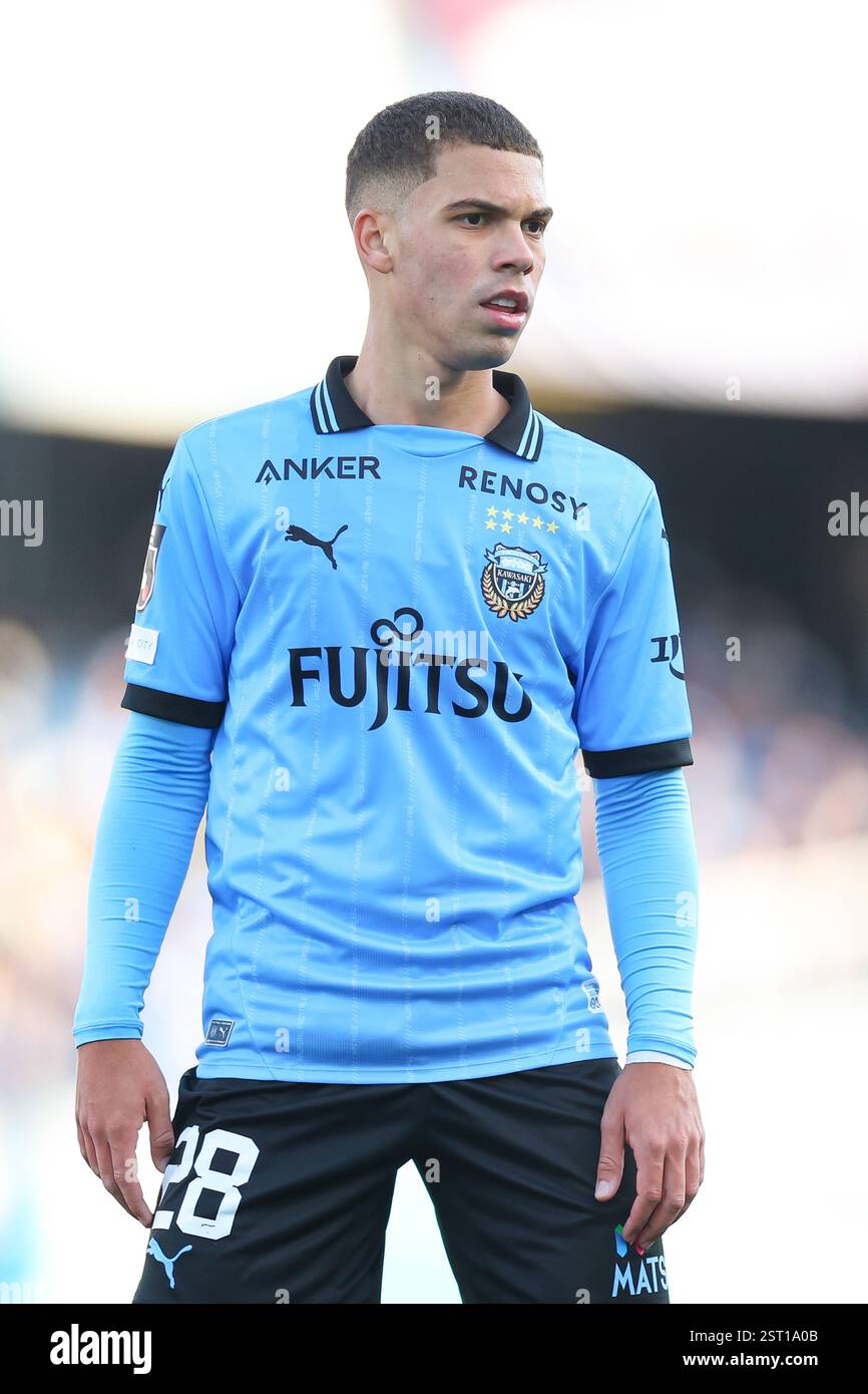 Uvance Todoroki Stadium, Kanagawa, Japan. 15th Feb, 2025. Patrick ...