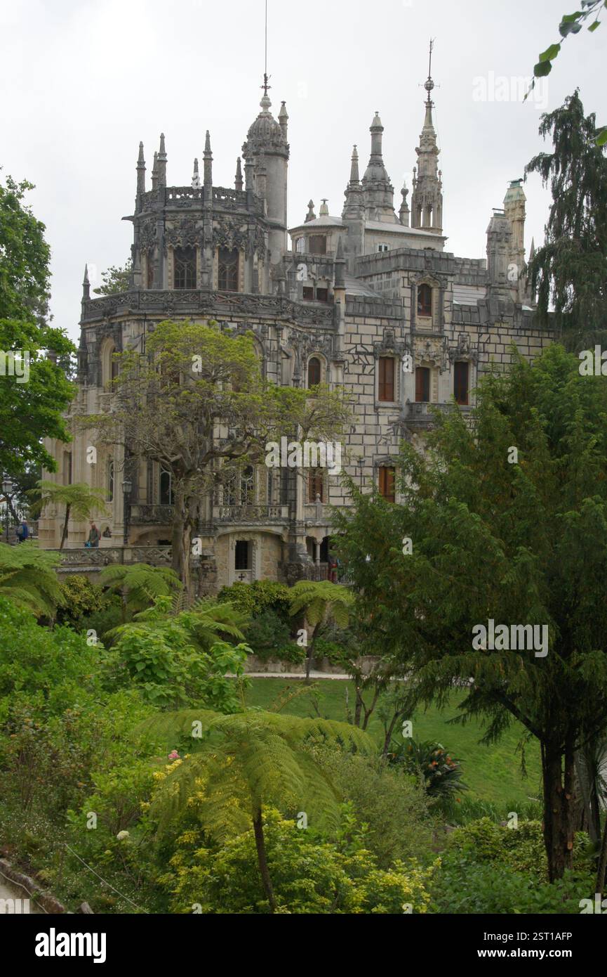 Regaleira Tower, Sintra: Gothic masterpiece, mystical symbol. A ...