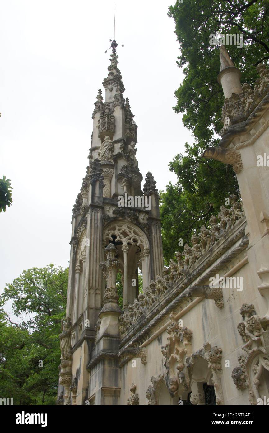 Enchanted well with spiral staircase leading to underground chambers ...