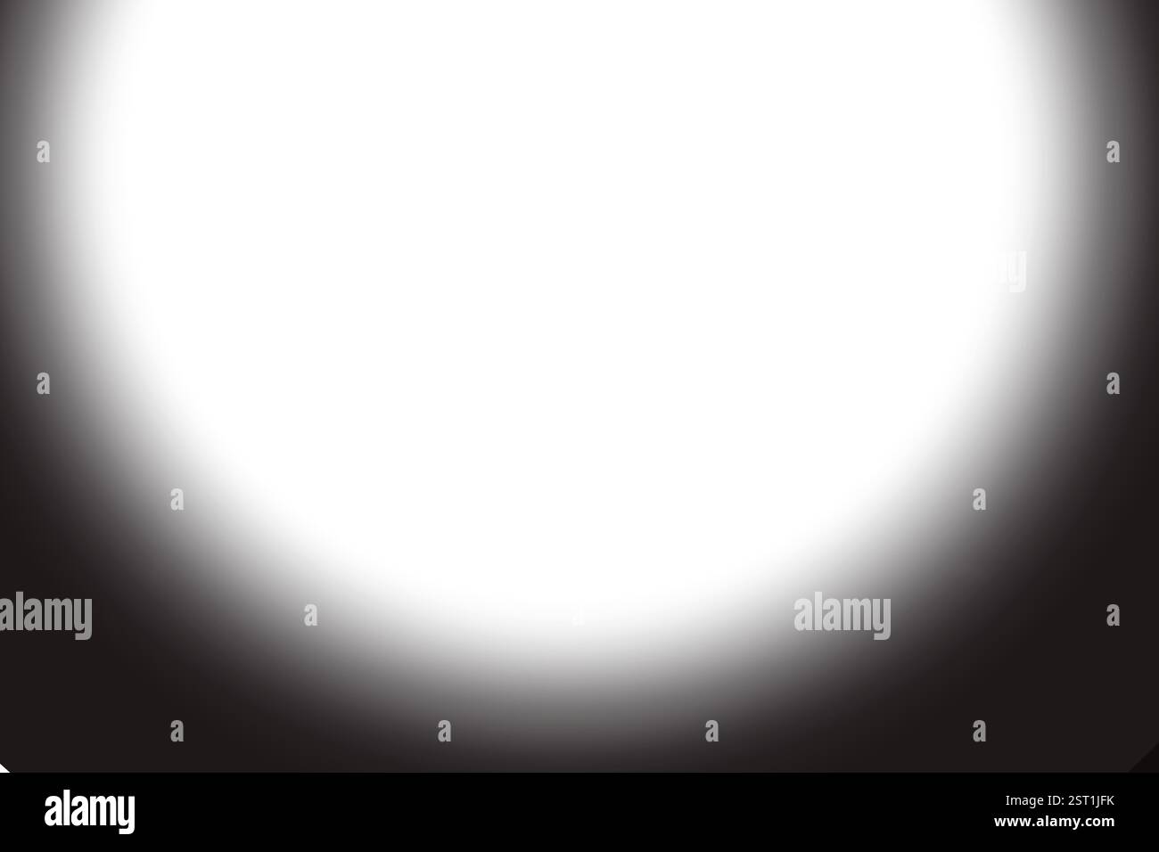 White circular glow. Black fade overlay. Minimal gradient shape. Vector ...