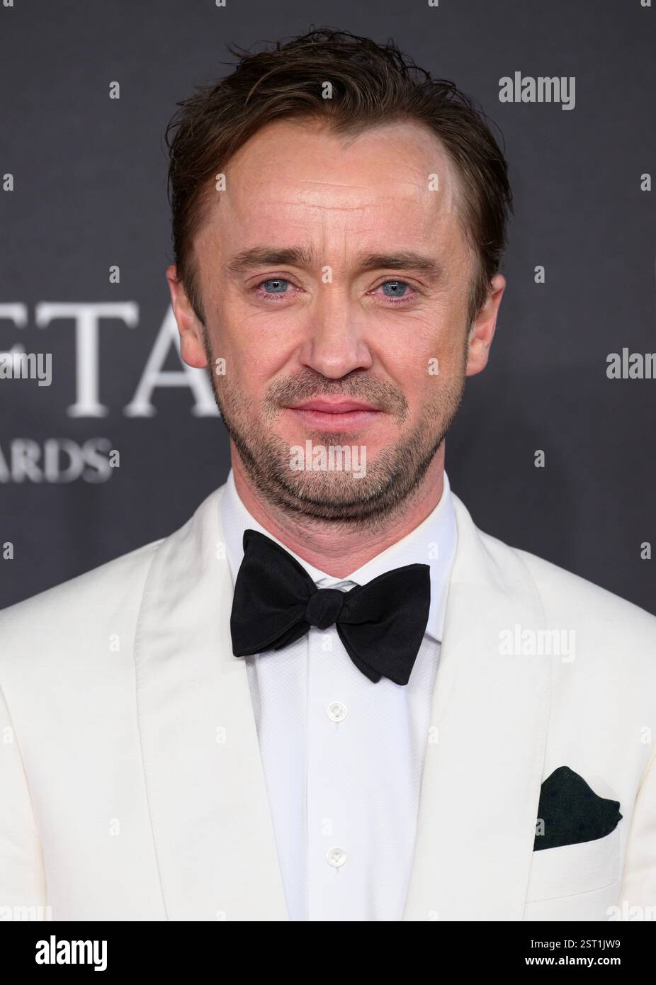 London, UK. February 16th, 2025. Tom Felton arriving at the 2025 EE ...