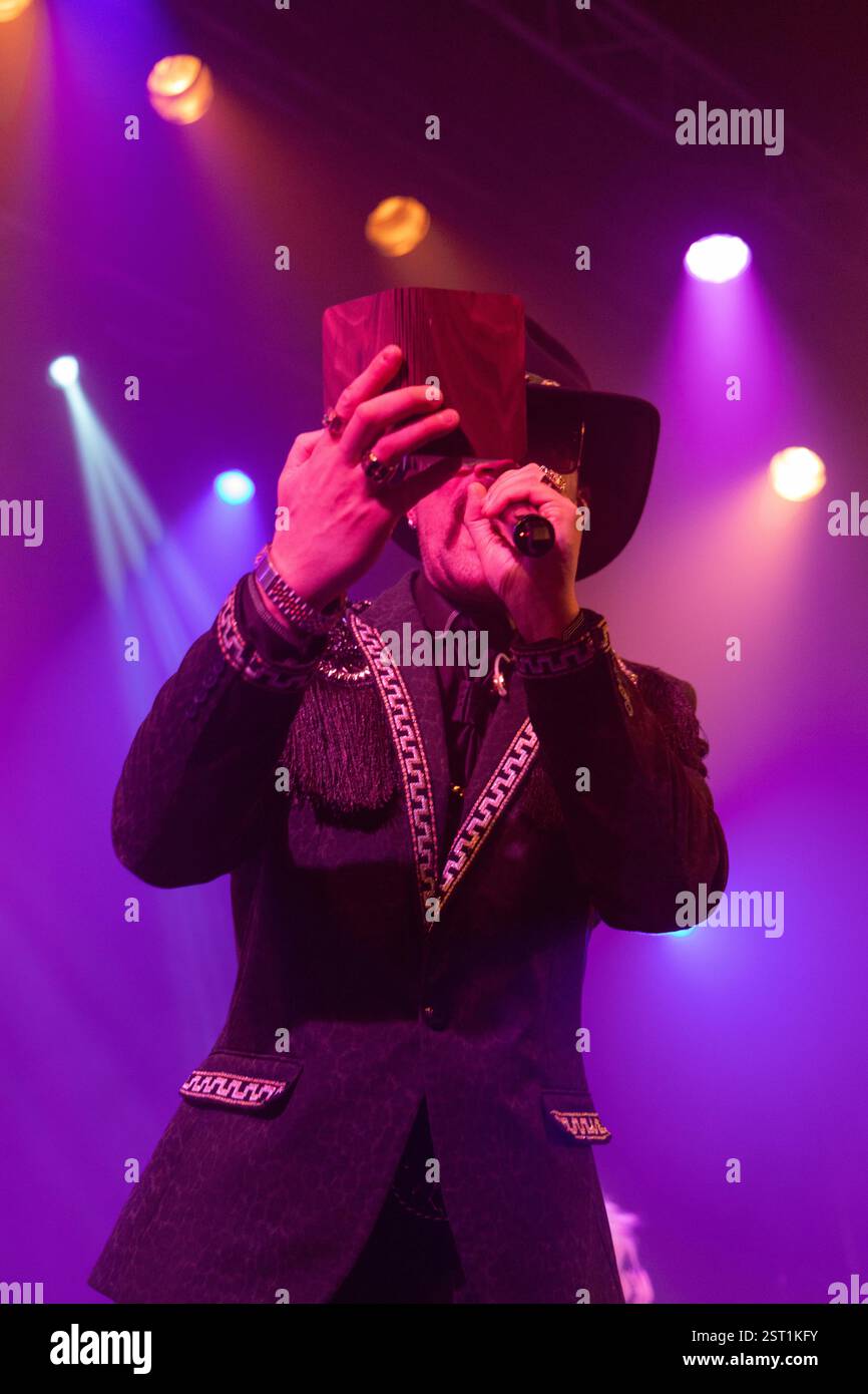 Exeter, UK. 16th Feb, 2025. Oh My God its the Church perform at the ...