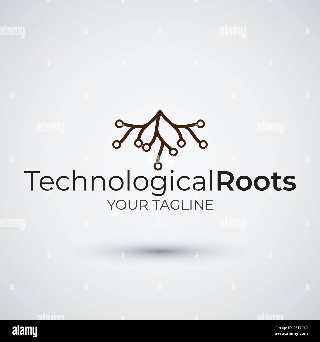Connect to roots Stock Vector Images - Alamy