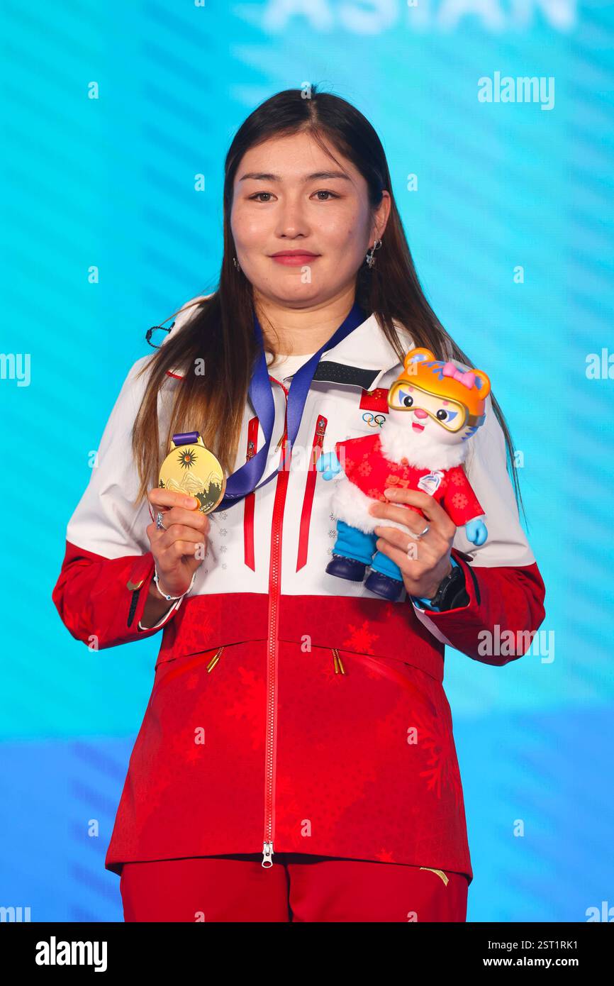 BAYANIJIALIN (CHN), FEBRUARY 9, 2025 : Cross-Country Skiing Women 5km ...