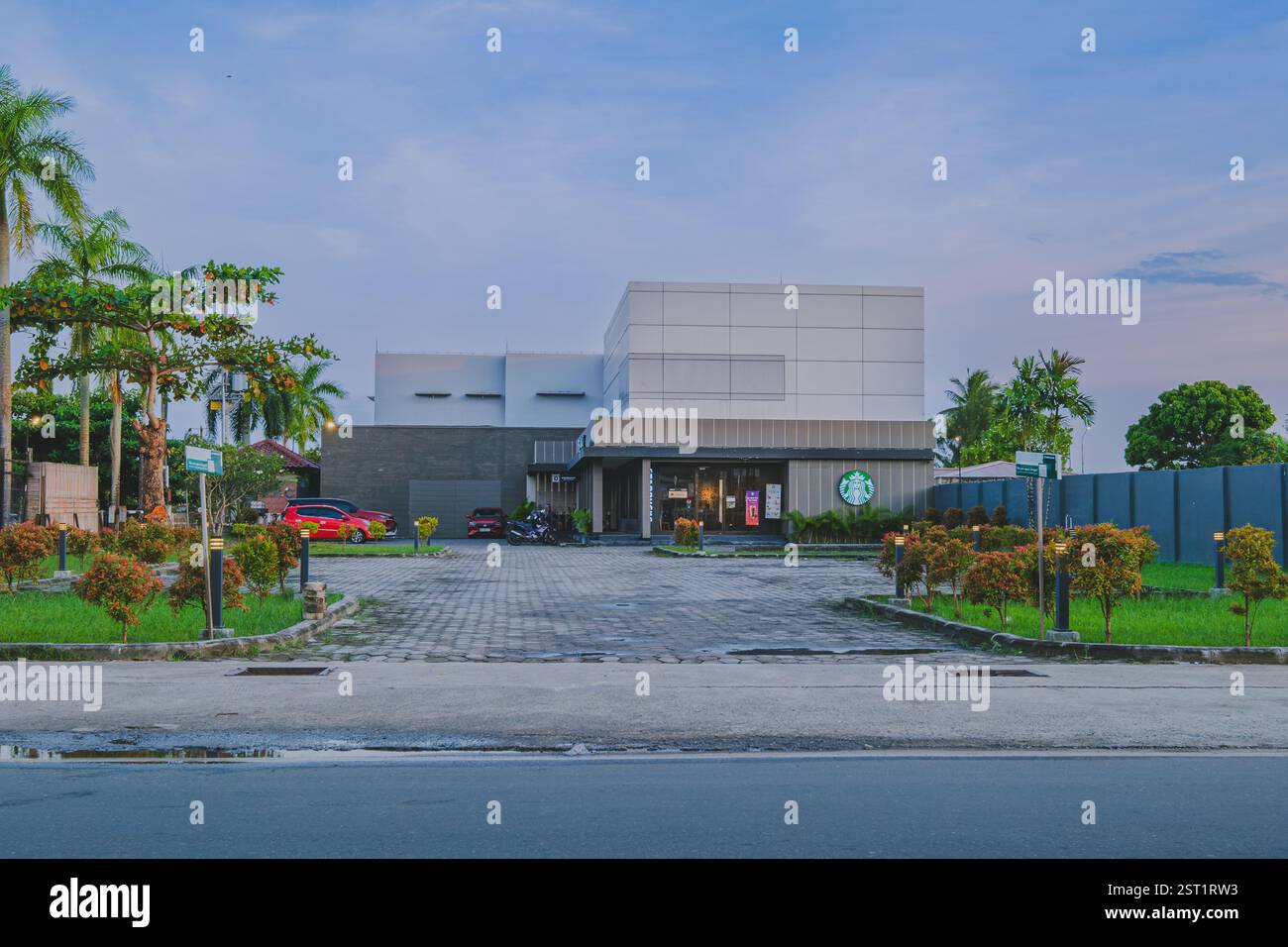 Balikpapan, Indonesia - February 15th 2025. Exterior shot of the ...