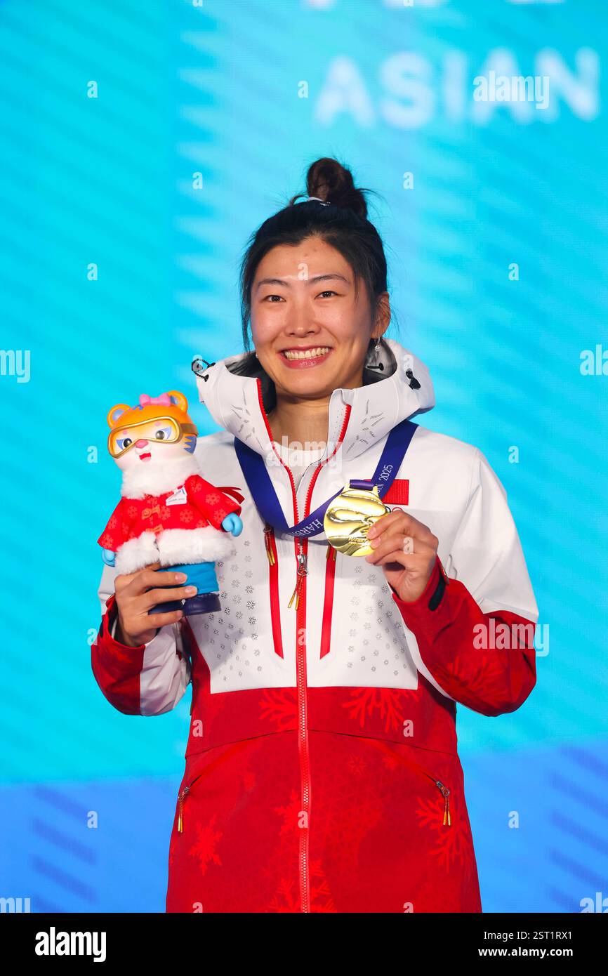 XU Mengtao (CHN), FEBRUARY 9, 2025 : Freestyle Skiing Women Aerials ...