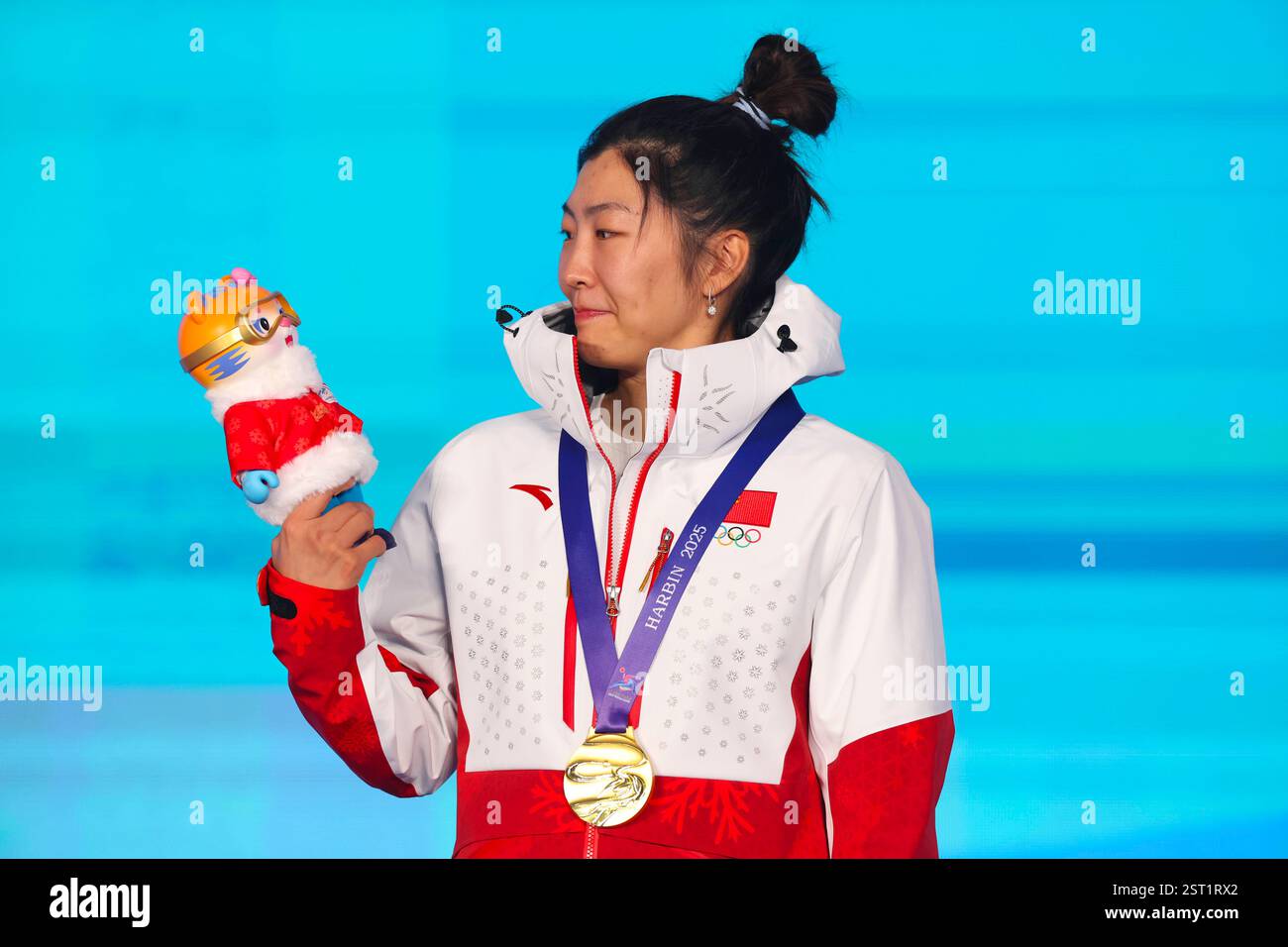 XU Mengtao (CHN), FEBRUARY 9, 2025 : Freestyle Skiing Women Aerials ...
