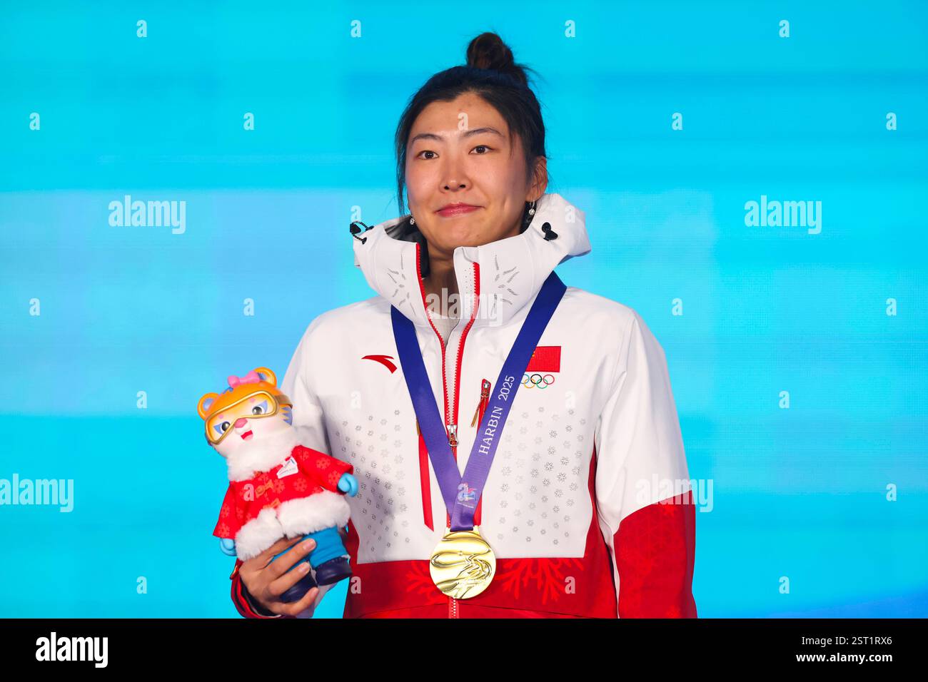XU Mengtao (CHN), FEBRUARY 9, 2025 : Freestyle Skiing Women Aerials ...