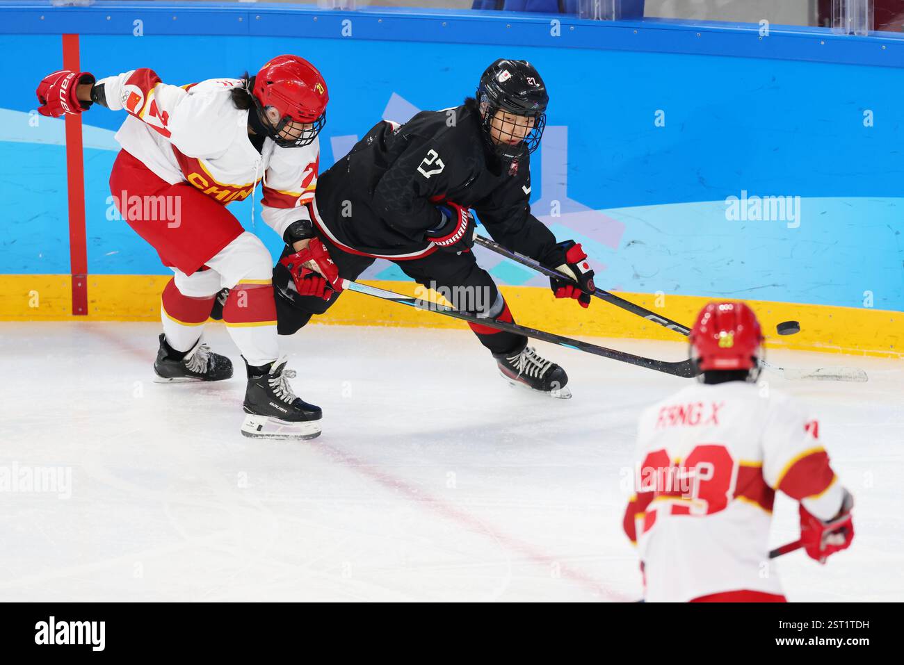 Harbin, China. 14th Feb, 2025. Ai Tada (JPN) Ice Hockey : Women's Final ...