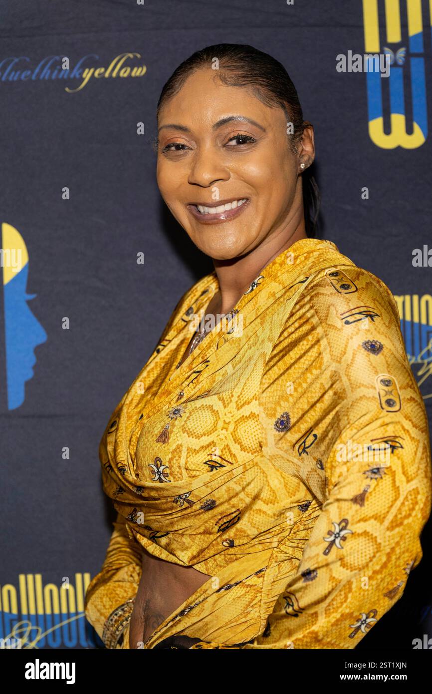 Los Angeles, United States. 15th Feb, 2025. Actress Michelle Stokes ...