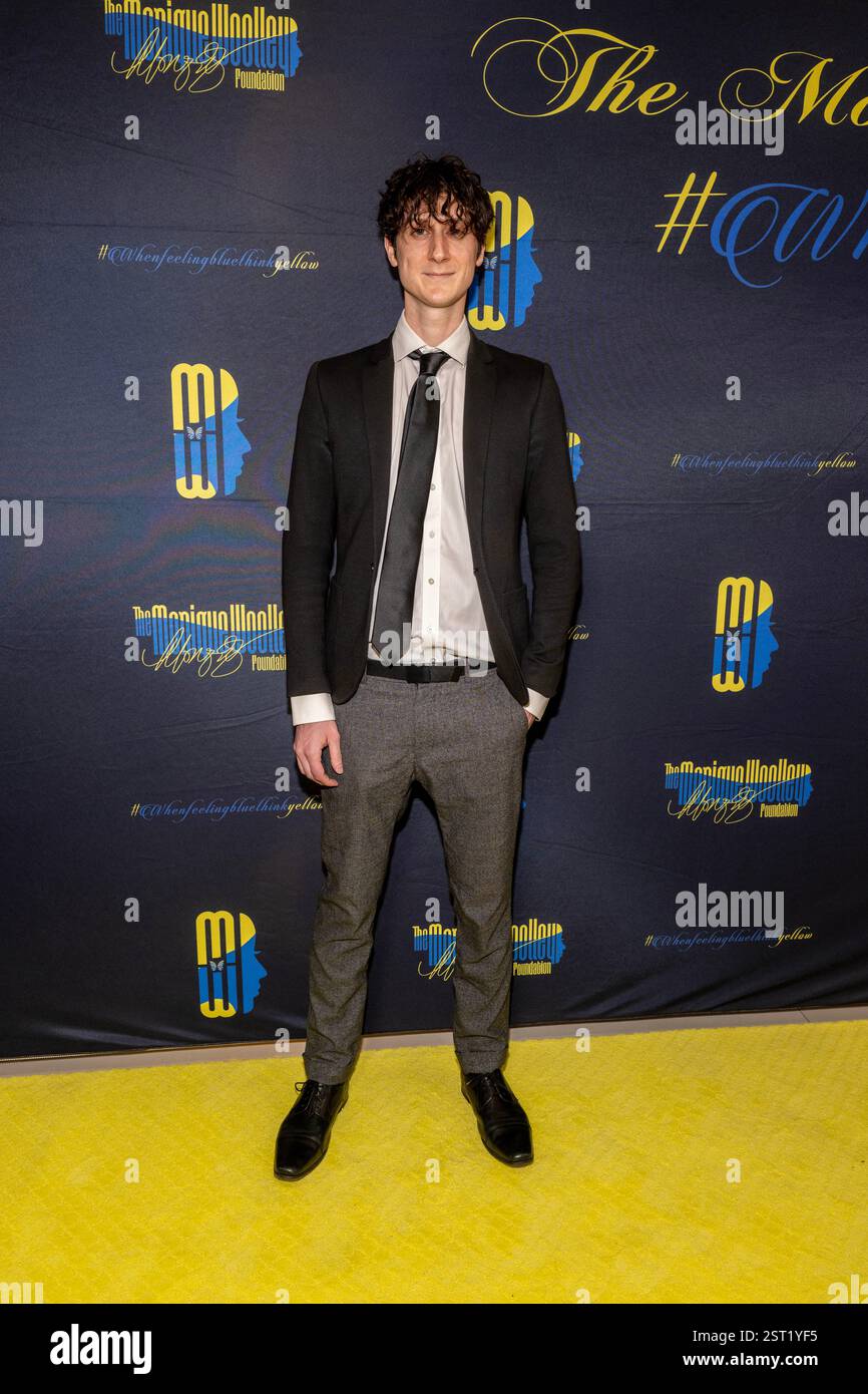 Los Angeles, United States. 15th Feb, 2025. Singer/Songwriter Havyn ...