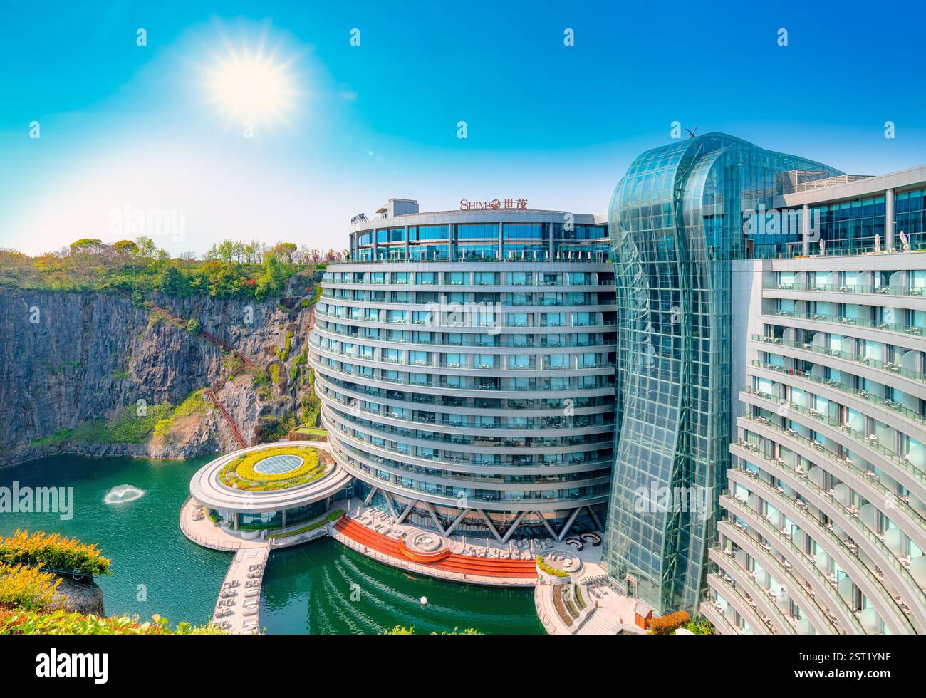 Sheshan shimao intercontinental hotel hi-res stock photography and ...