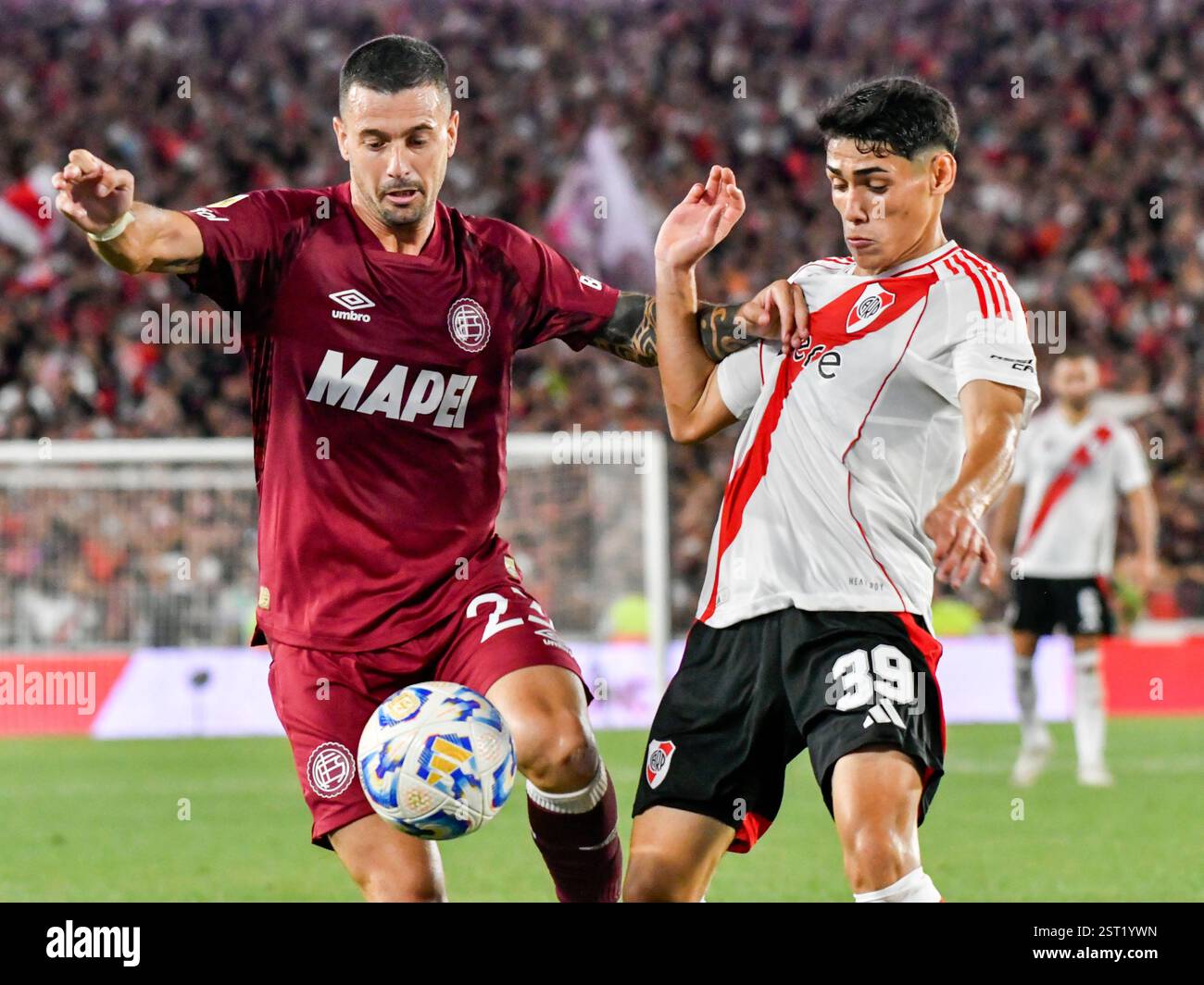 Buenos Aires, Argentina. February 16, 2025. Ramiro Carrera (left) and Santiago Lencina (Right ...