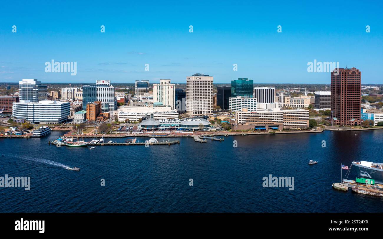 Norfolk virginia skyline hi-res stock photography and images - Alamy