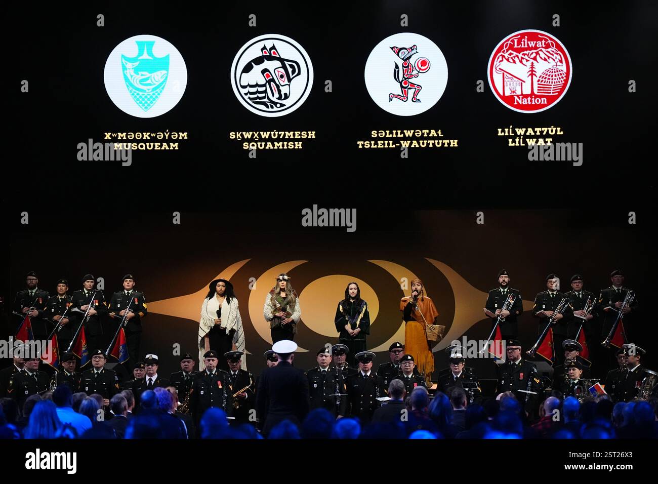 Representatives of First Nation band governments from the Canadian ...