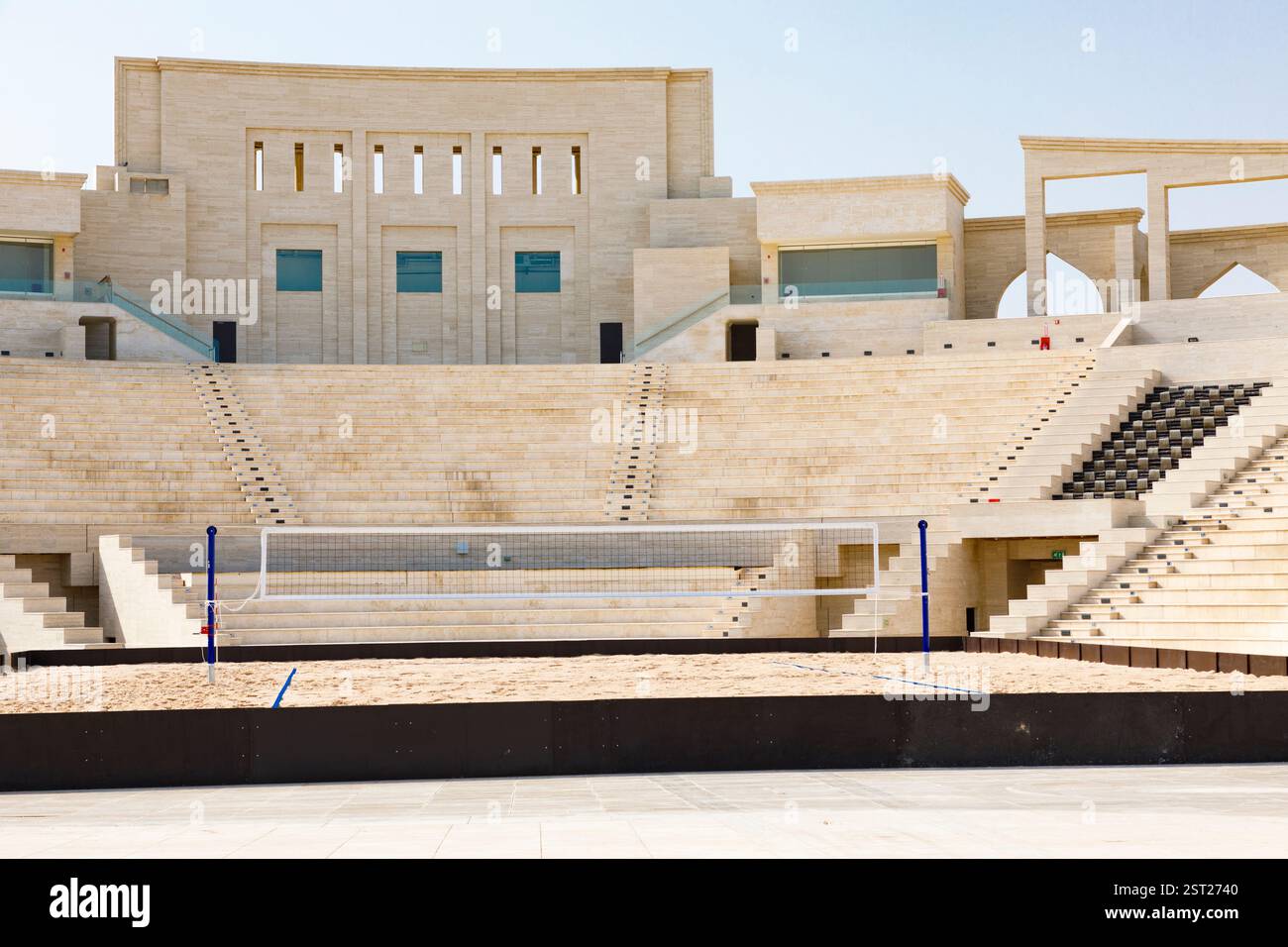 State of Qatar. Doha. Katara Cultural Center. Amphitheater Stock Photo ...
