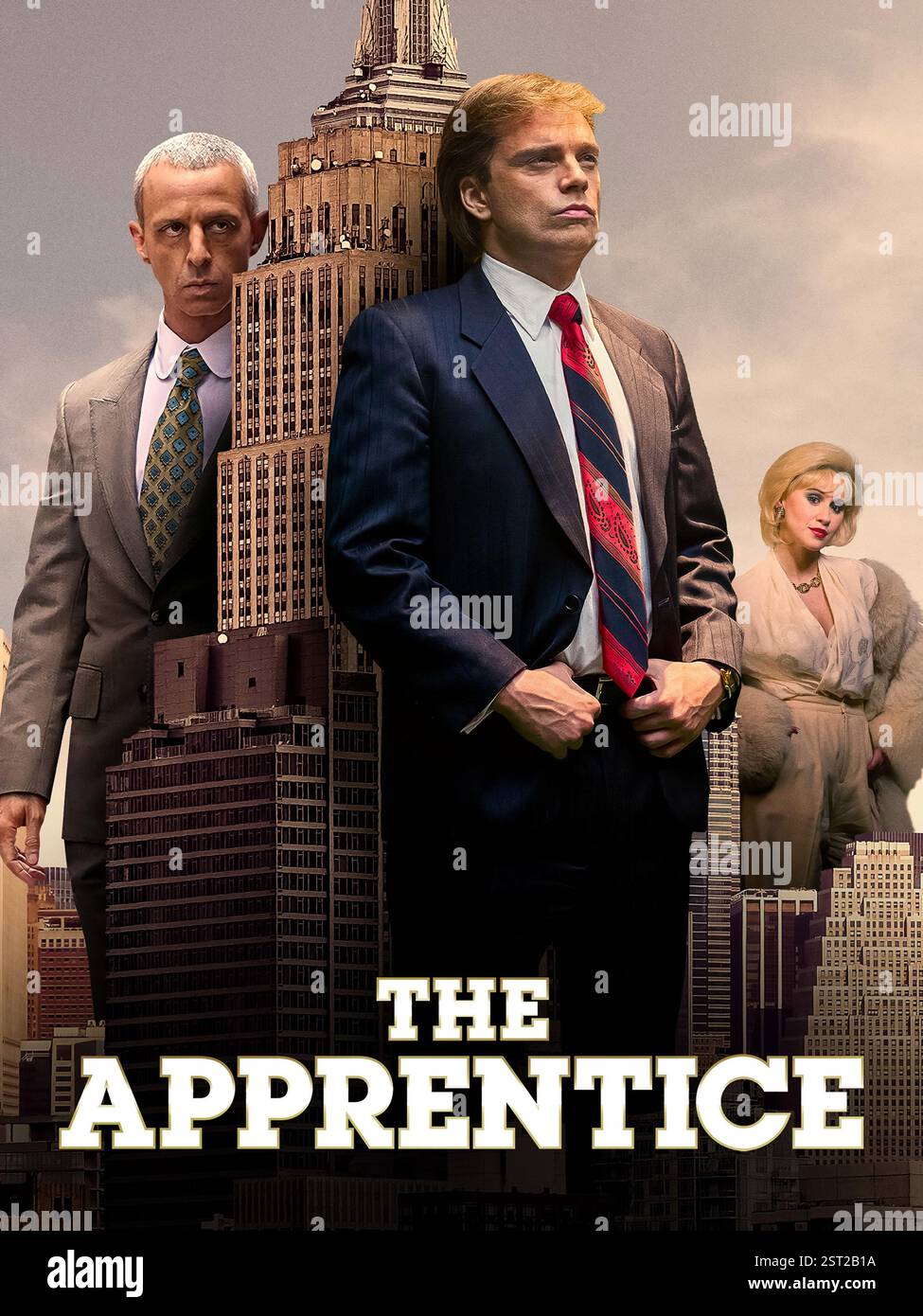 USA. Sebastian Stan as Donald Trump and Jeremy Strong as Roy Cohn and ...