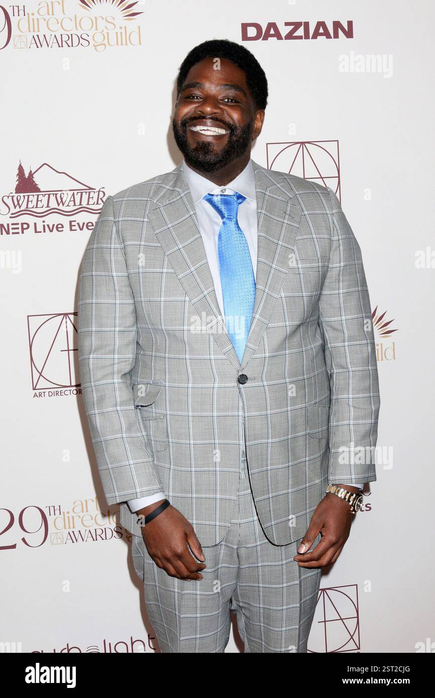 Ca. 15th Feb, 2025. Ron Funches at arrivals for Art Directors Guild ...