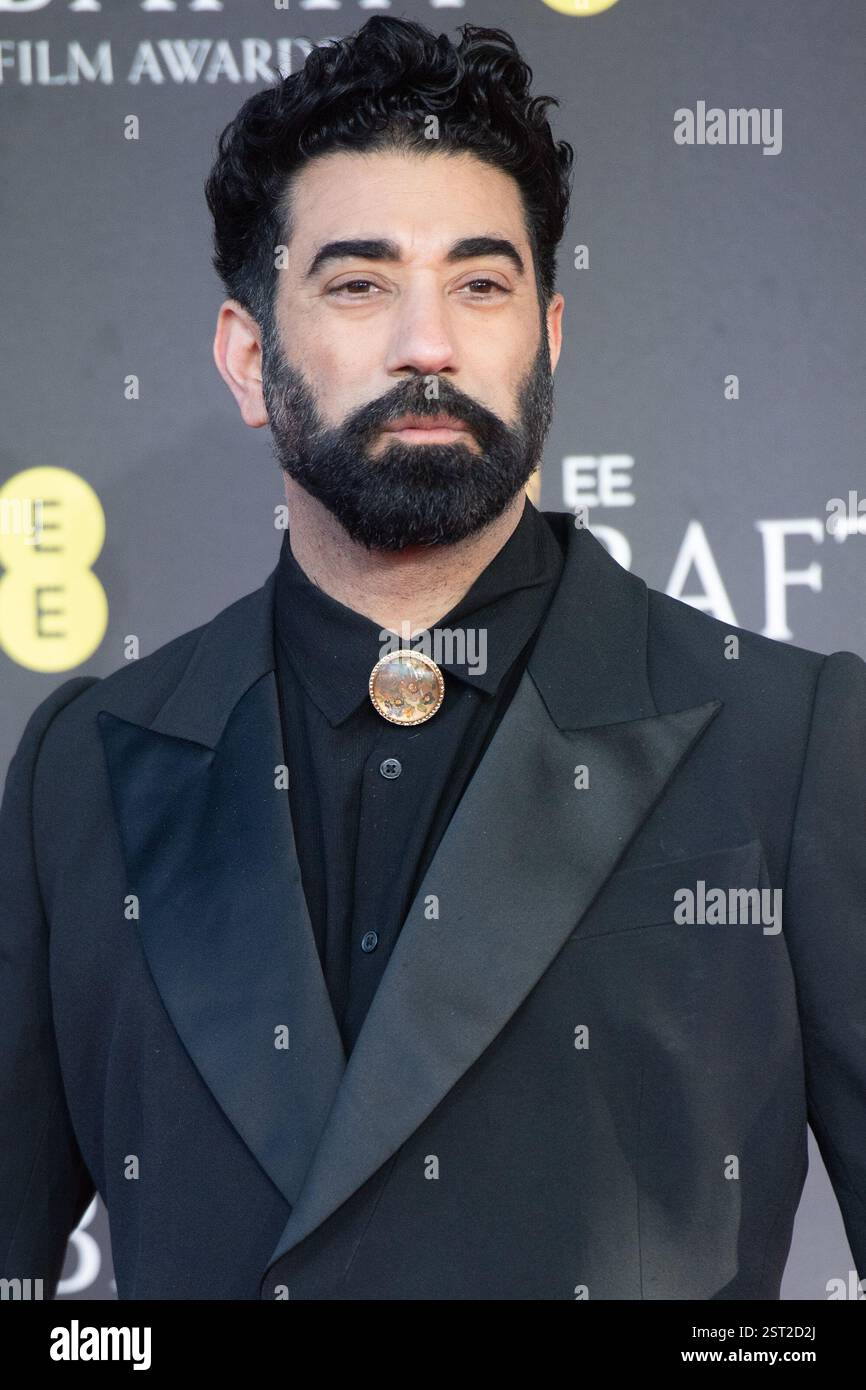 London, UK. 16 Feb, 2025. Pictured: Ray Panthaki attends The EE British ...