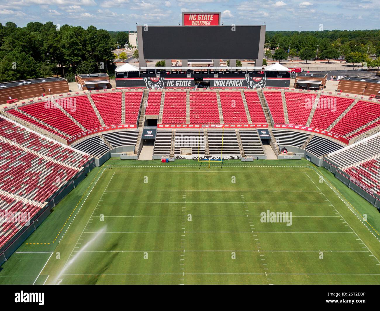 Day Time Drone Images of Carter Finley Stadium, Home To The NCAA NC ...
