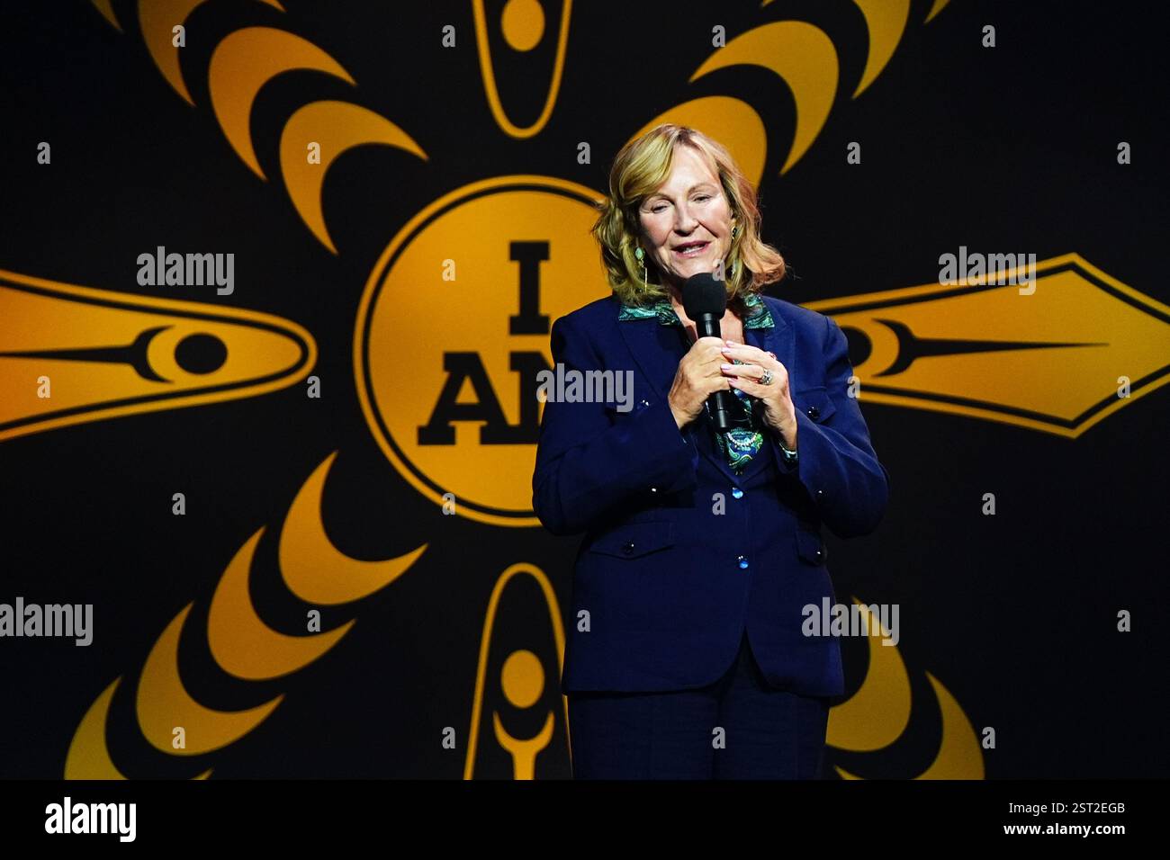 Chair and CEO of ATCO, Nancy Southern, attending the Closing Ceremony ...