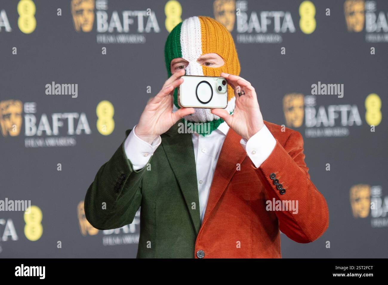 London, UK. 16 Feb, 2025. Pictured: DJ Provai (J.J. Ó Dochartaigh) of ...