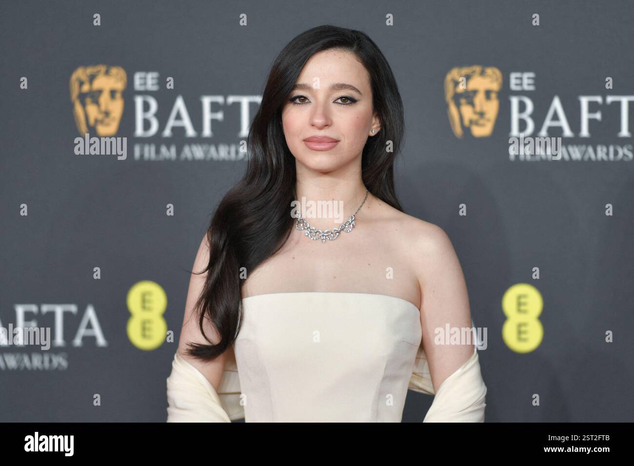 Mikey Madison attending the 2025 EE BAFTA Film Awards at The Royal ...