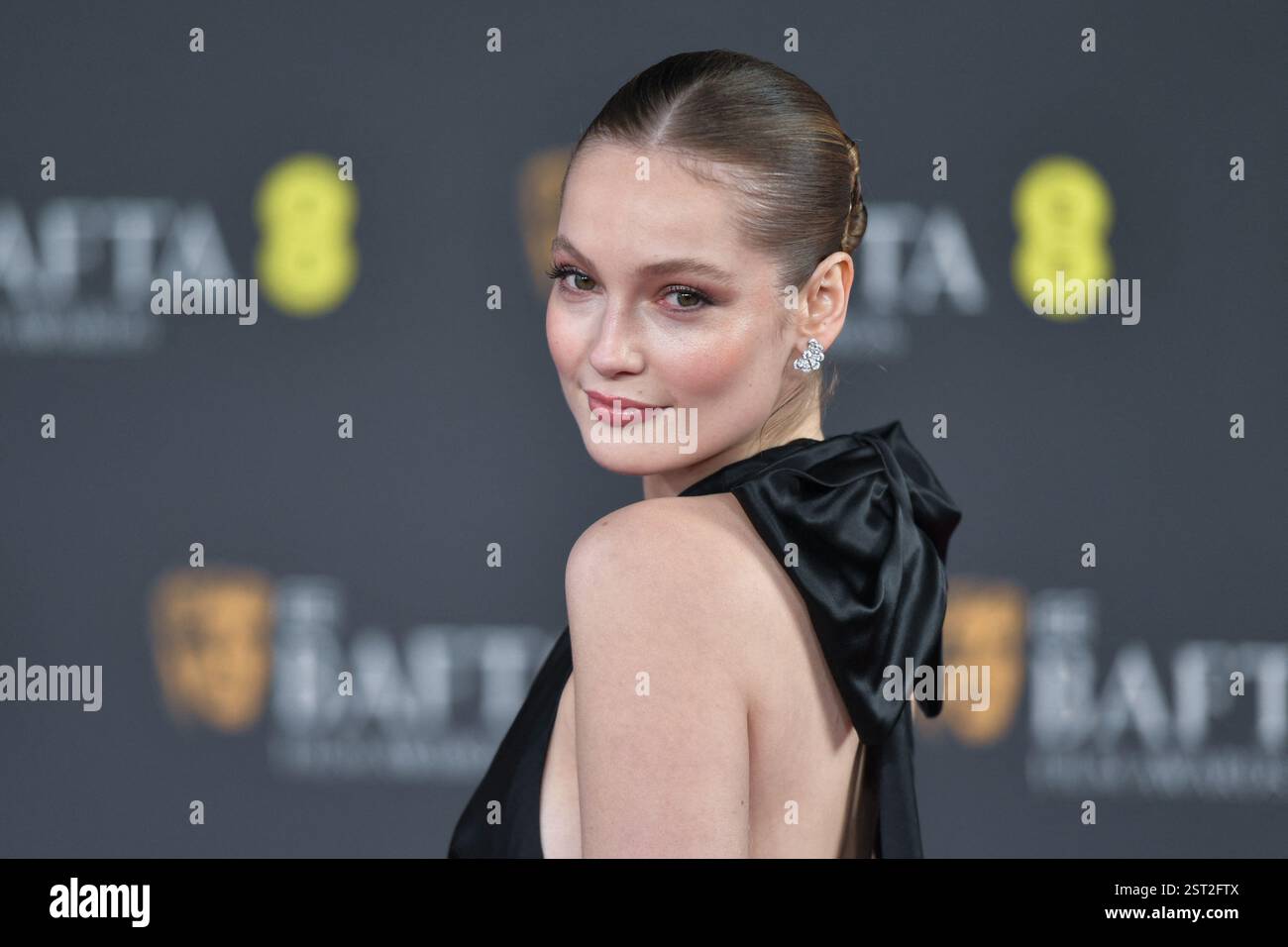 Hannah Dodd attending the 2025 EE BAFTA Film Awards at The Royal ...
