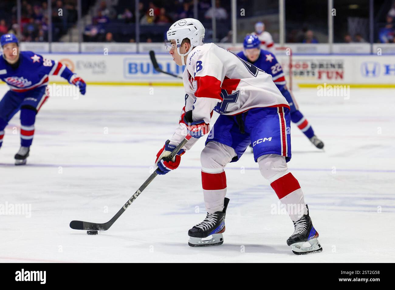 Rochester, New York, USA. 16th Feb, 2025. Laval Rocket forward Filip ...