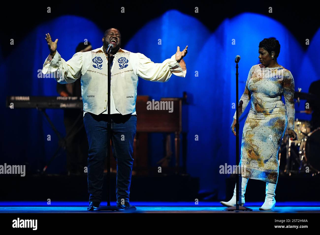 Michael Trotter Jr and Tanya Trotter of The War and Treaty perform ...