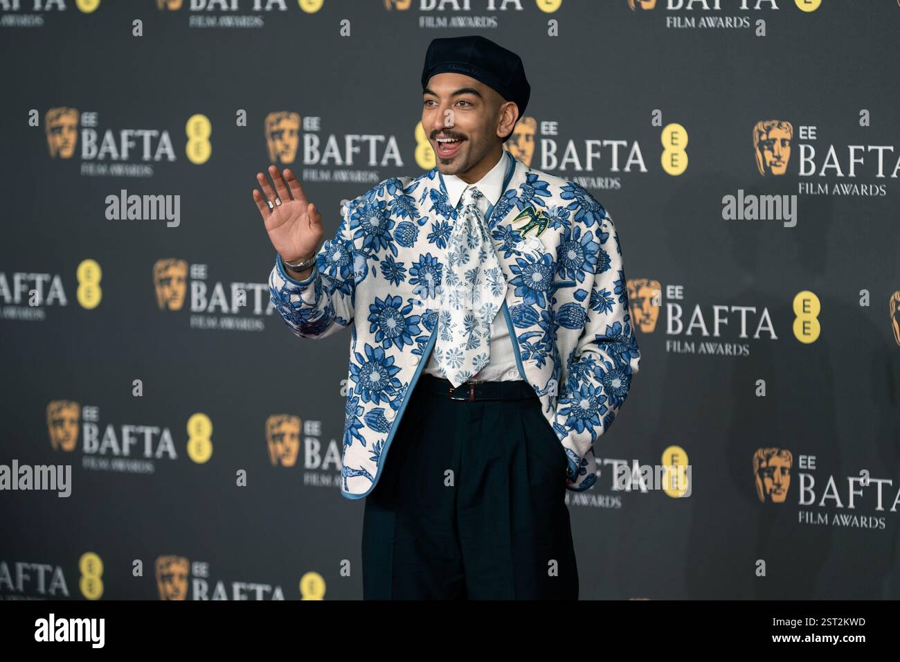 LONDON, ENGLAND - FEBRUARY 16: Nabhaan Rizwan attends the EE BAFTA Film ...
