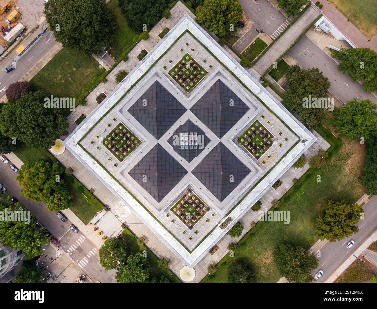 Various Day Time Drone Images of Downtown Raleigh Featuring The NC ...